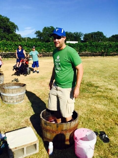 Grape Stomping in Texas 2017 - Texas Wine Lover®