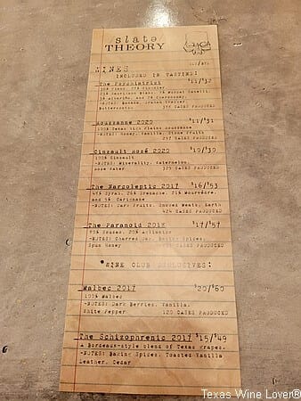 Slate Theory Winery - Texas Wine Lover®